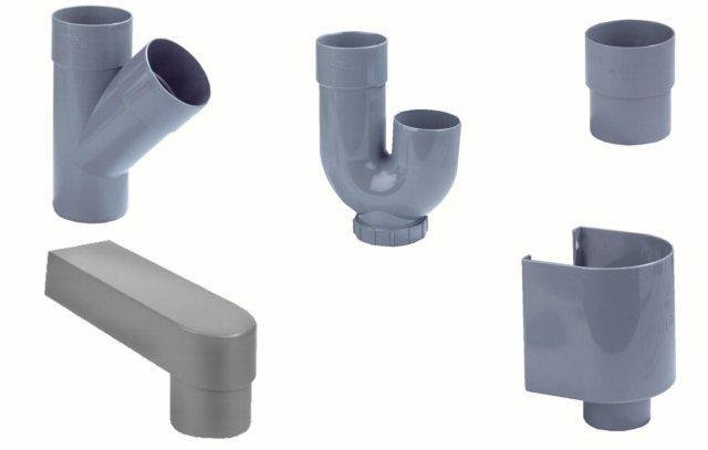 Hemelwaterafvoer PVC | Regenwater afvoer buizen en hulpstukken