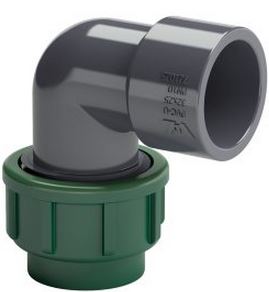 Overgang PVC PE | Overgang koppeling PVC Tyleen | 50 75 90 x 32